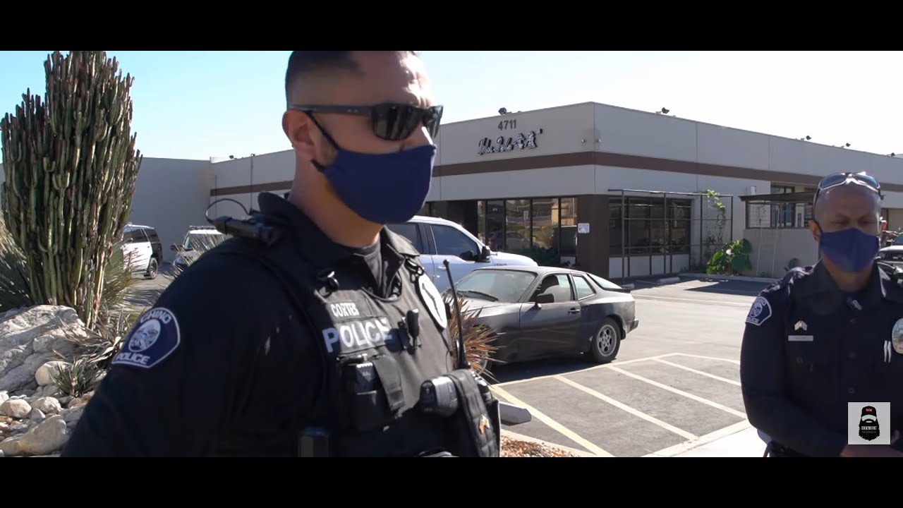 COP CROSSING THE LINE GETTING TOO CLOSE FOR COMFORT GETS PUT ON CHECK ...