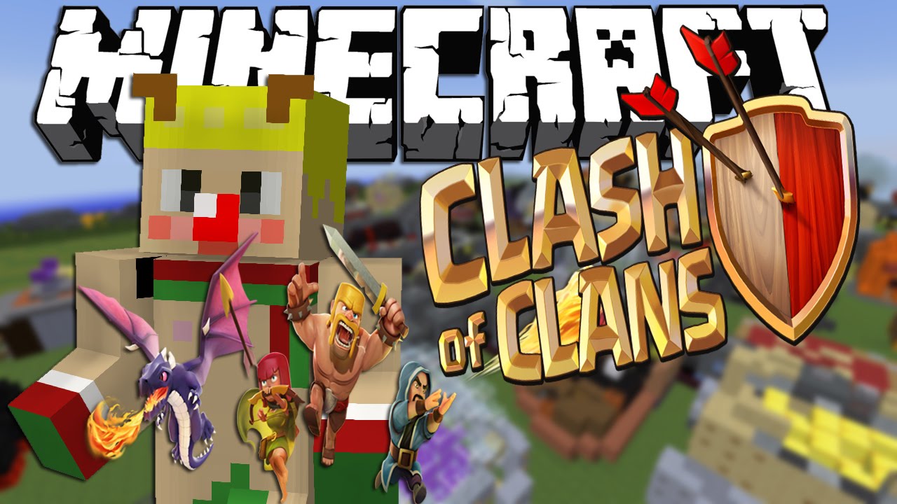 진호의 마인크래프트 클래시오브클랜 모드 대박맵타험! & Minecraft Clash Of Clans mod - YouTube