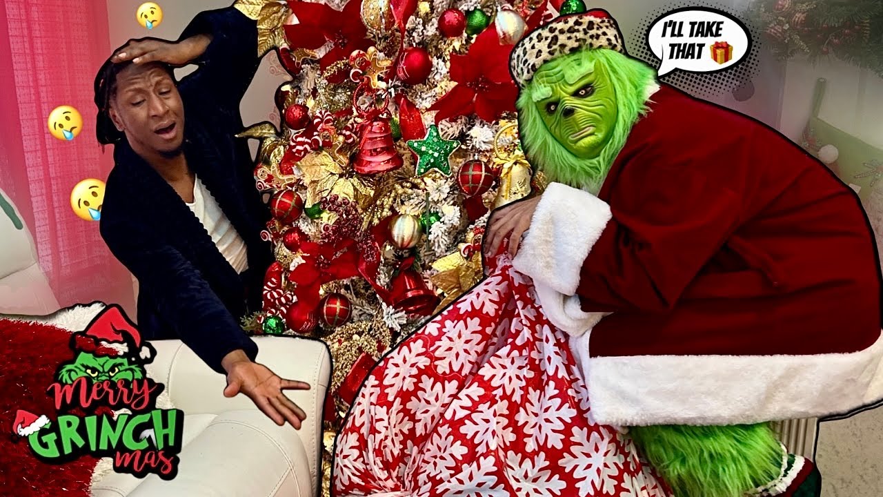 EPIC GRINCH Steals CHRISTMAS Prank On Angry BOYFRIEND!! [VLOGMAS DAY 18 ...