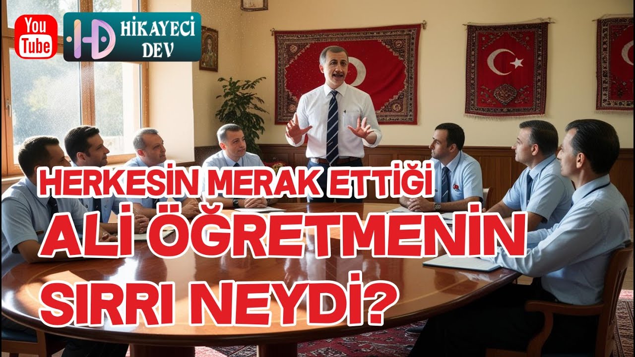 Ali Öğretmenin Sırrı - Emrah Bilge Merdivan #dinlememetni #seslikitap # ...