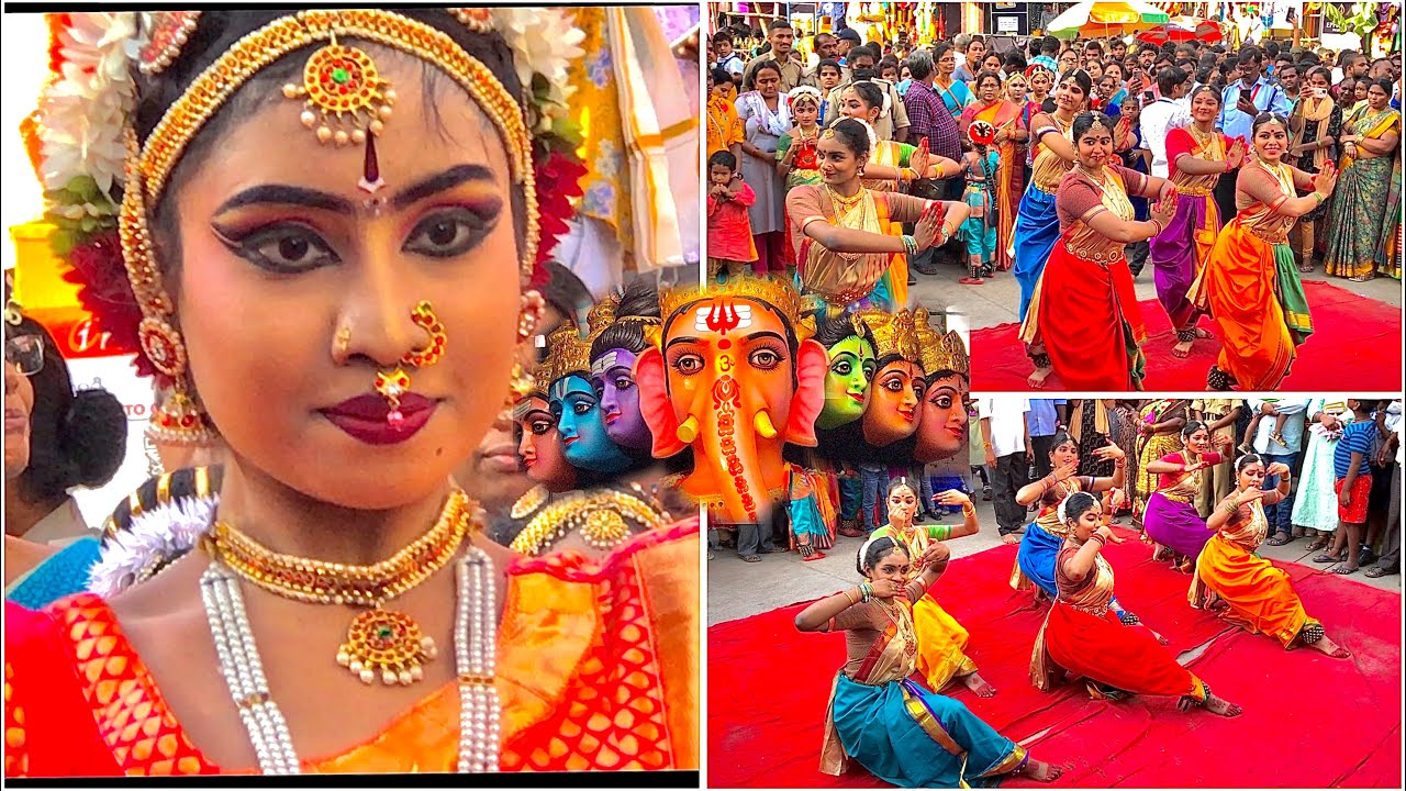 Khairatabad Ganesh 2024 dance program | khairatabad ganesh 2024 update ...