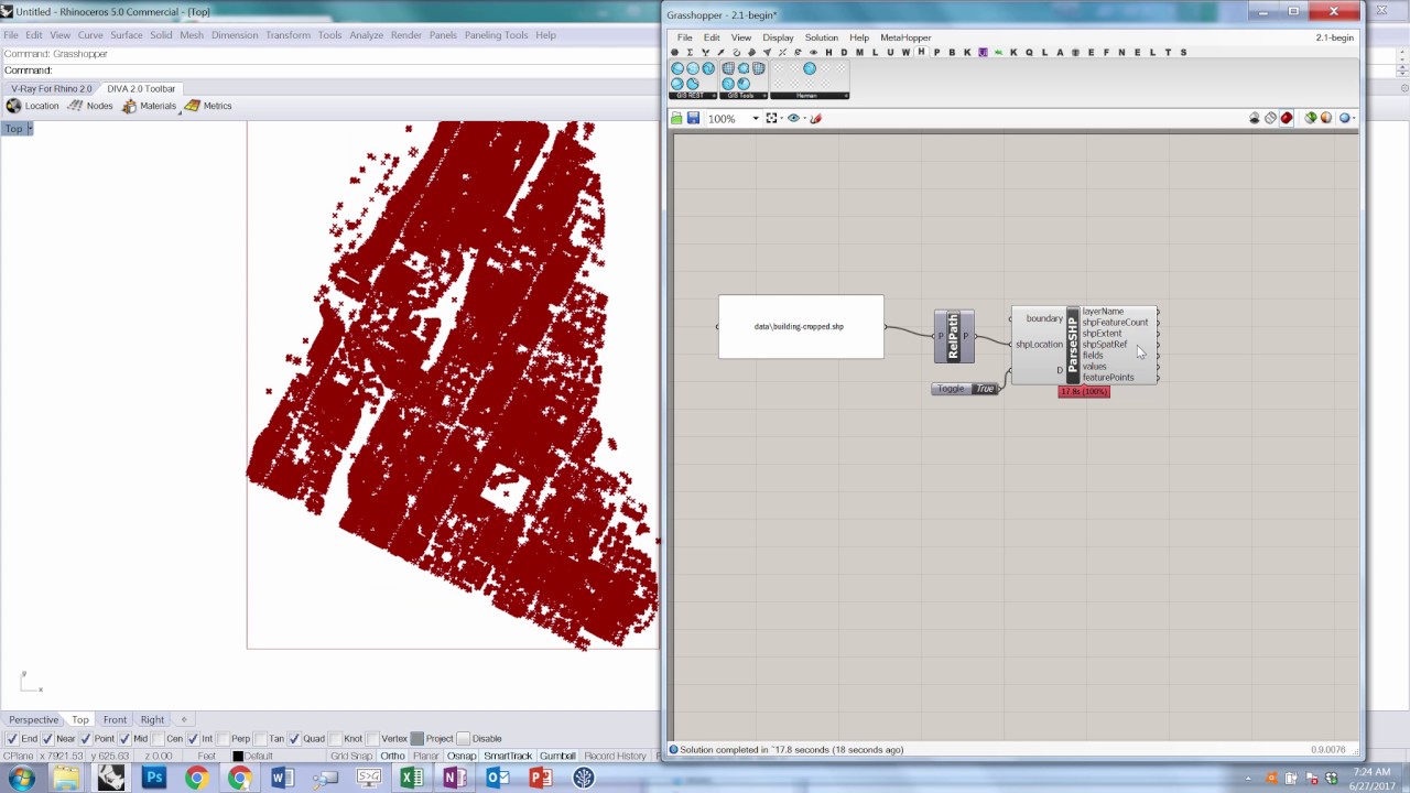 2.1: GIS in Grasshopper - Introduction to Heron and Herman - YouTube