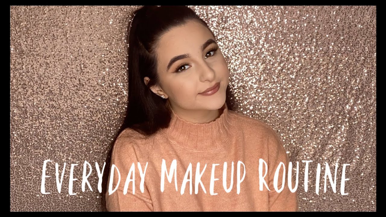 My Everyday makeup routine|| My first video - YouTube