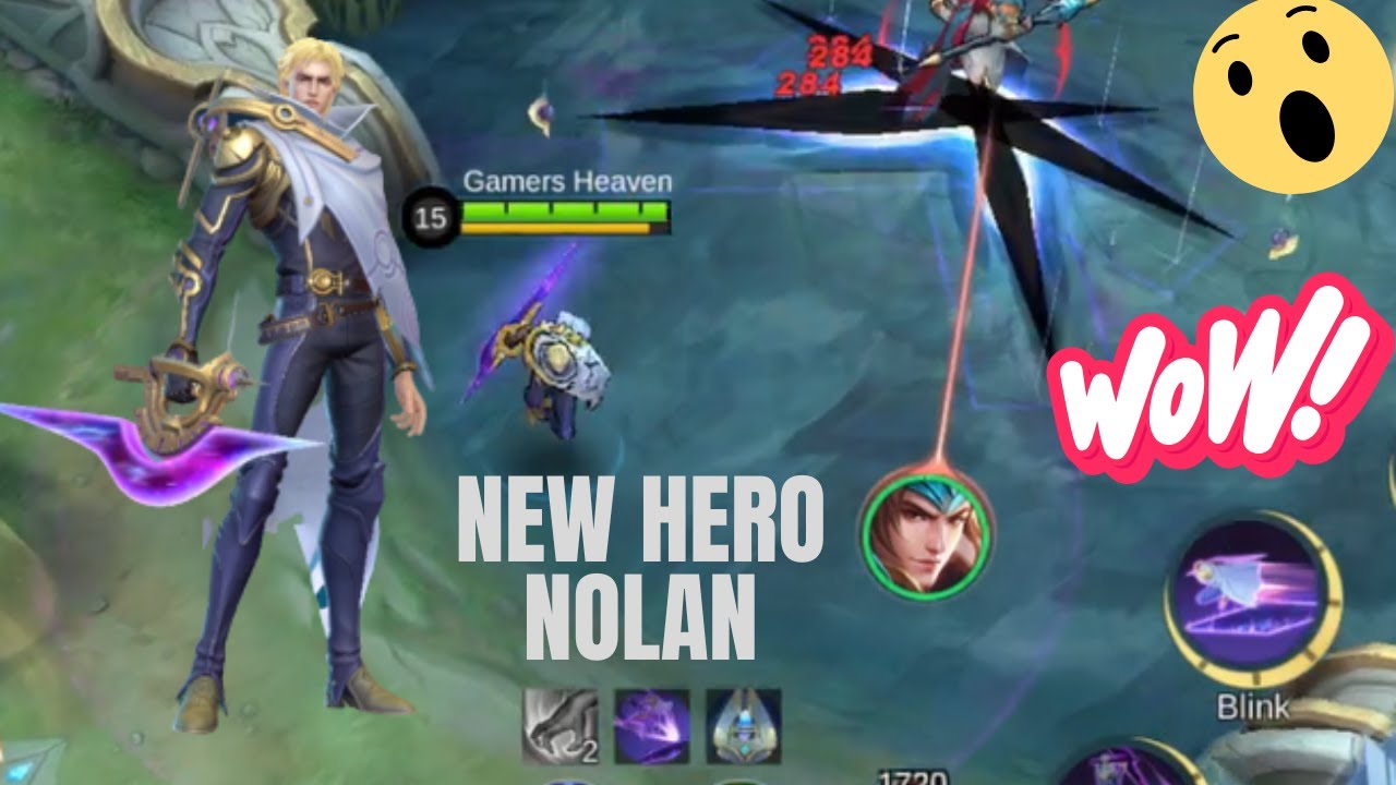NEW ASSASSIN AND THE FATHER OF LAYLA | MLBB NEW HERO NOLAN GAMEPLAY ...