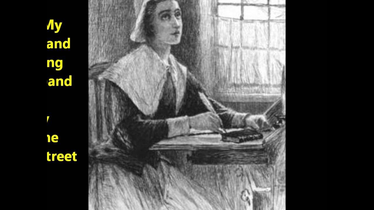 "To My Dear and Loving Husband" by Anne Bradstreet, American Literature ...