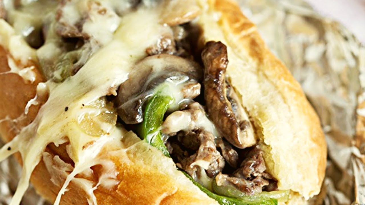 Delicious Philly Cheese Steak Boat Sandwich - YouTube