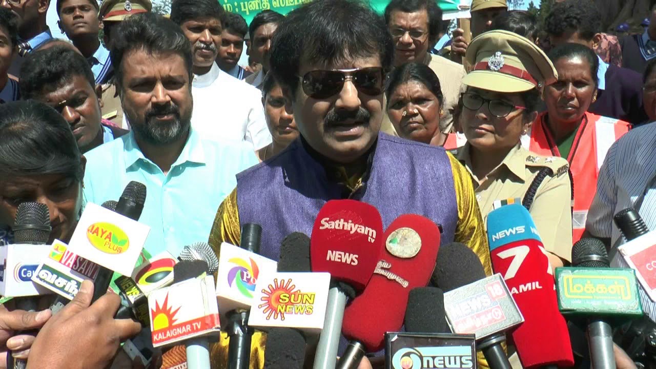 ACTOR VIVEK SPEECH TREE PLANTING IN OOTY - YouTube