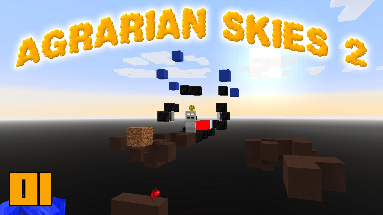 Minecraft Mods Agrarian Skies 2 - ROUND TWO !!! [E01] (Modded Skyblock ...