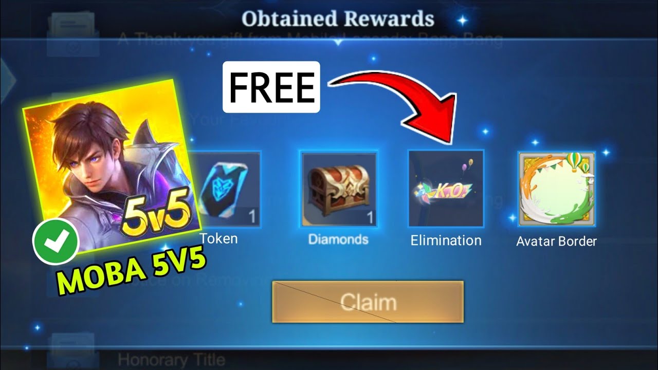 FREE EPIC SKIN & EXCLUSIVE AVATAR BORDER!! | MOBA LEGENDS 5v5 | iMAGINE ...