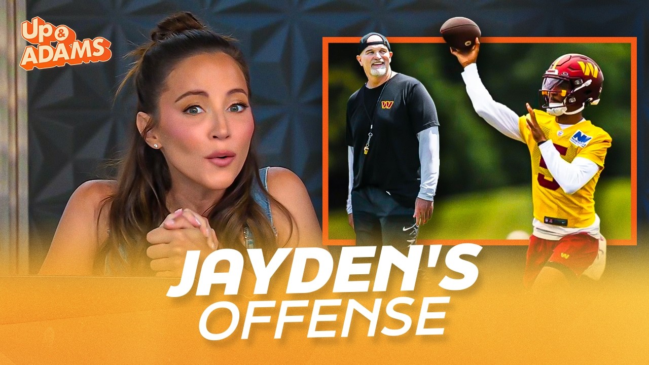 Does Jayden Daniels Commanding the Offense Lead the Commanders to the Playoffs? Kay Adams on ...