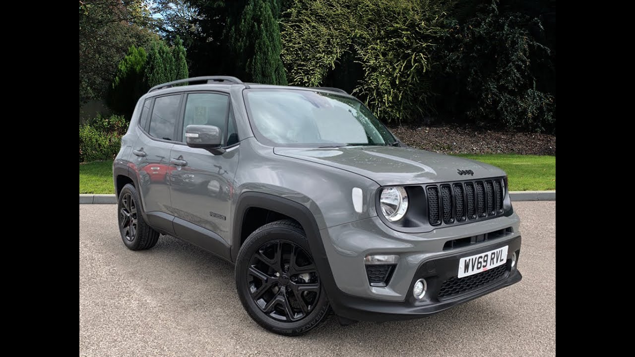 Jeep Renegade 1.0 Night Eagle GSE Manual in Grey - YouTube