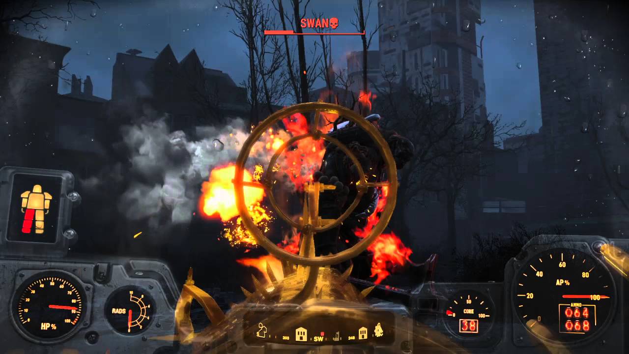 Fallout 4: Ashmaker vs Swan - YouTube