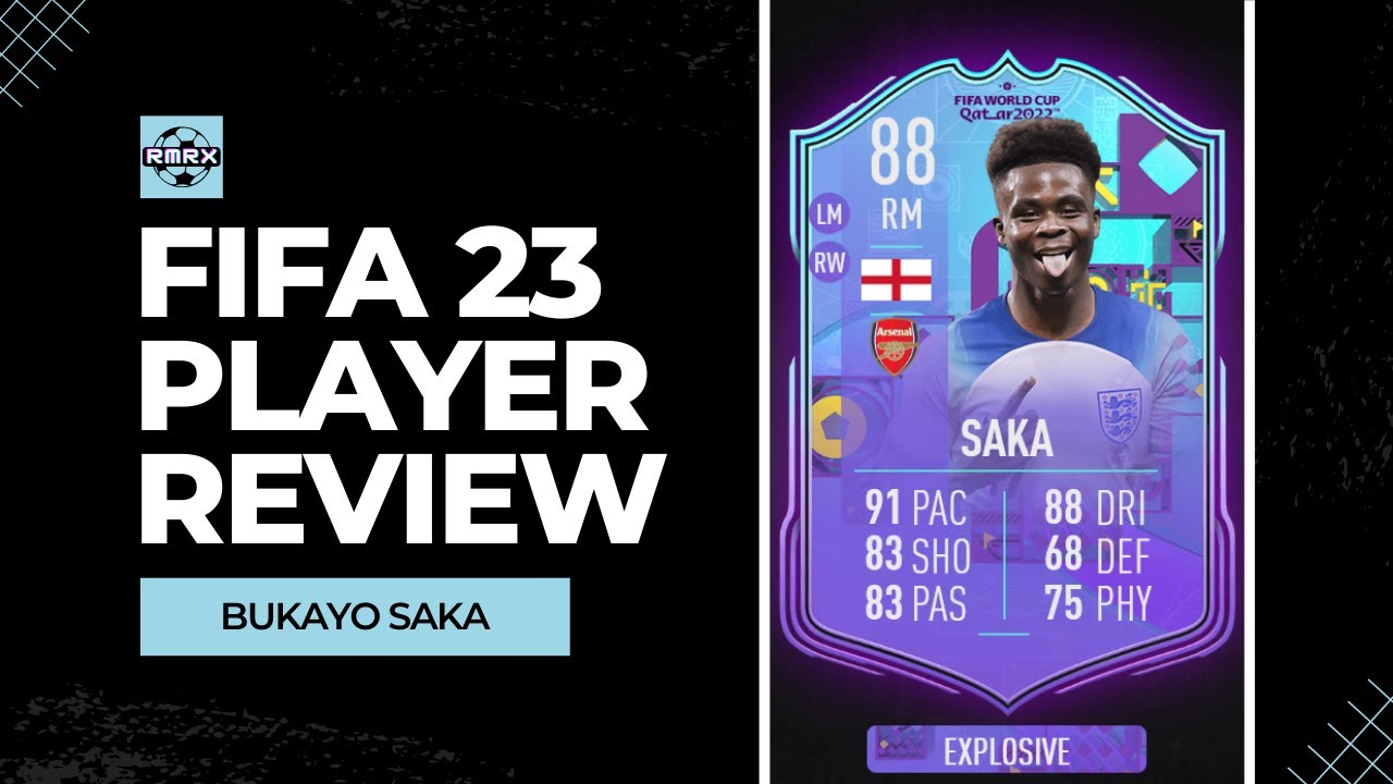 88 WC PHENOMS BUKAYO SAKA - FIFA 23 ULTIMATE TEAM PLAYER REVIEW - YouTube
