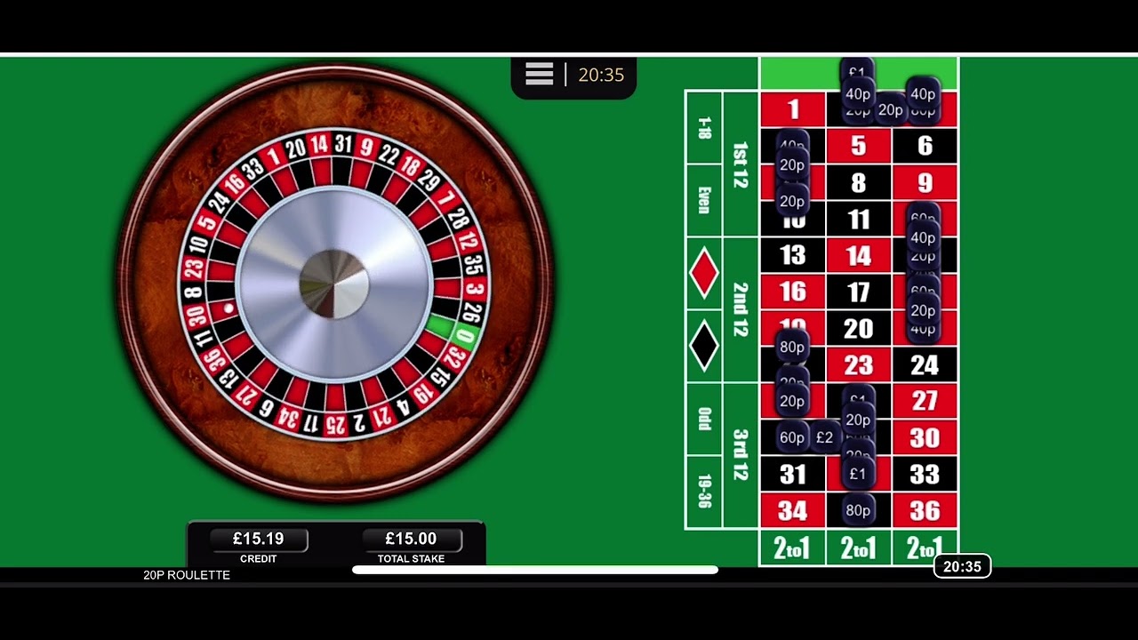20p roulette slot fobt bookies session 🎰 - YouTube