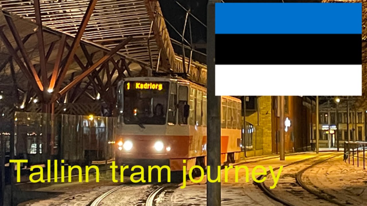 Tallinn Tram Line 2 - YouTube