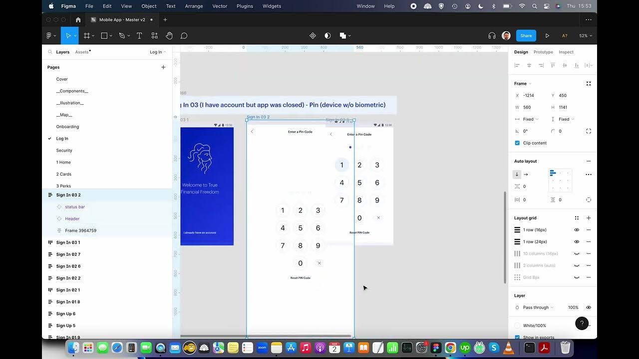 Design System - Components, Autolayout, Resizing, Constraints created (2) - YouTube