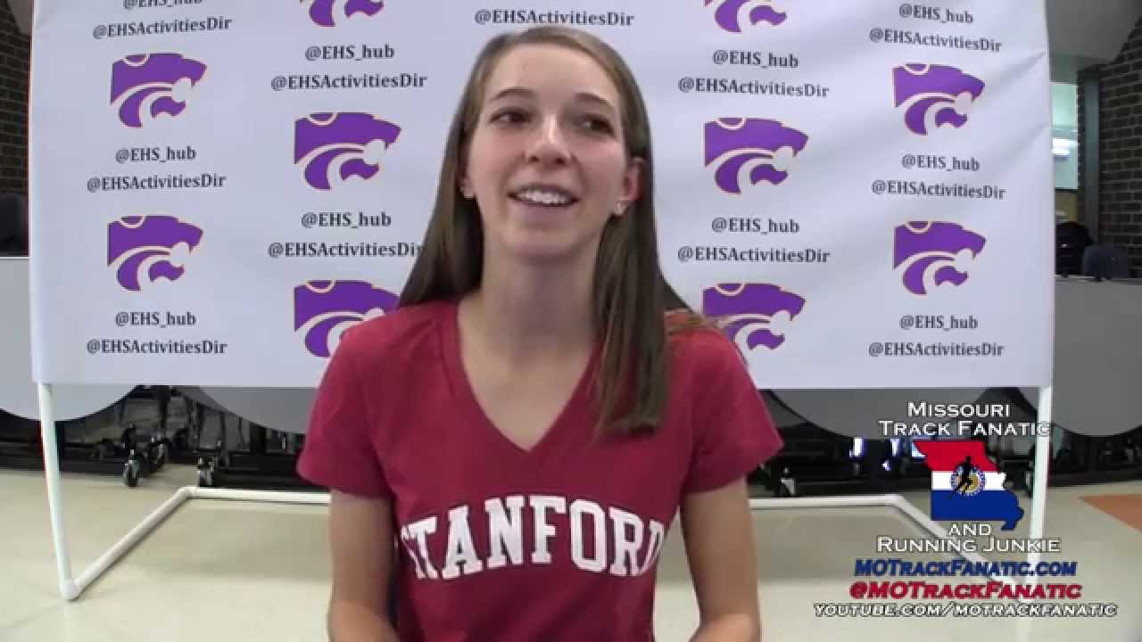 Hannah Long chooses Stanford for college XC & Track - YouTube