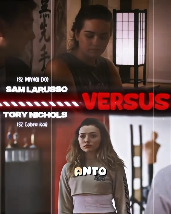 Sam s2 vs Tory s2 #cobrakai #netflix #shorts - YouTube