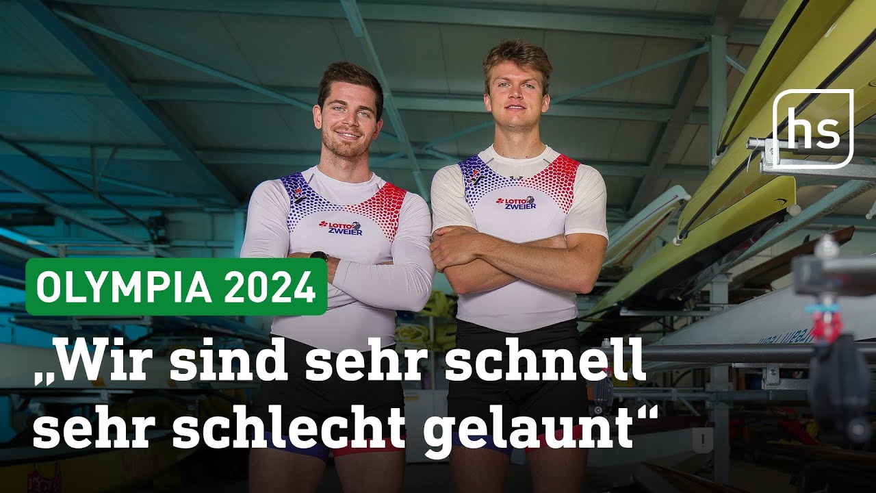 Ruderer Marc Weber und Jonas Gelsen: verschieden und doch gleich ...