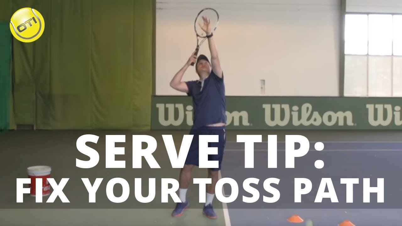 Serve Toss: Fix Your Toss Path - YouTube