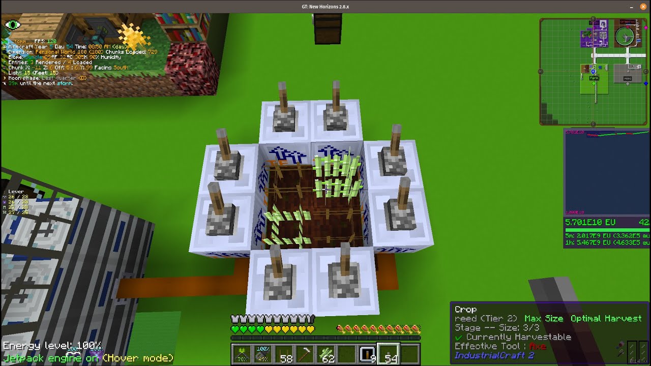 GTNH S03 0165 - objective: 31-31-1 crops - YouTube