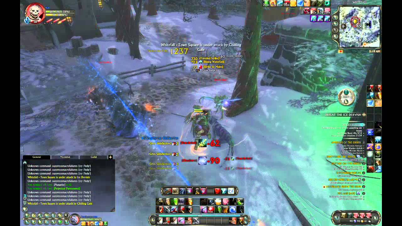 Whitefall invasion - YouTube