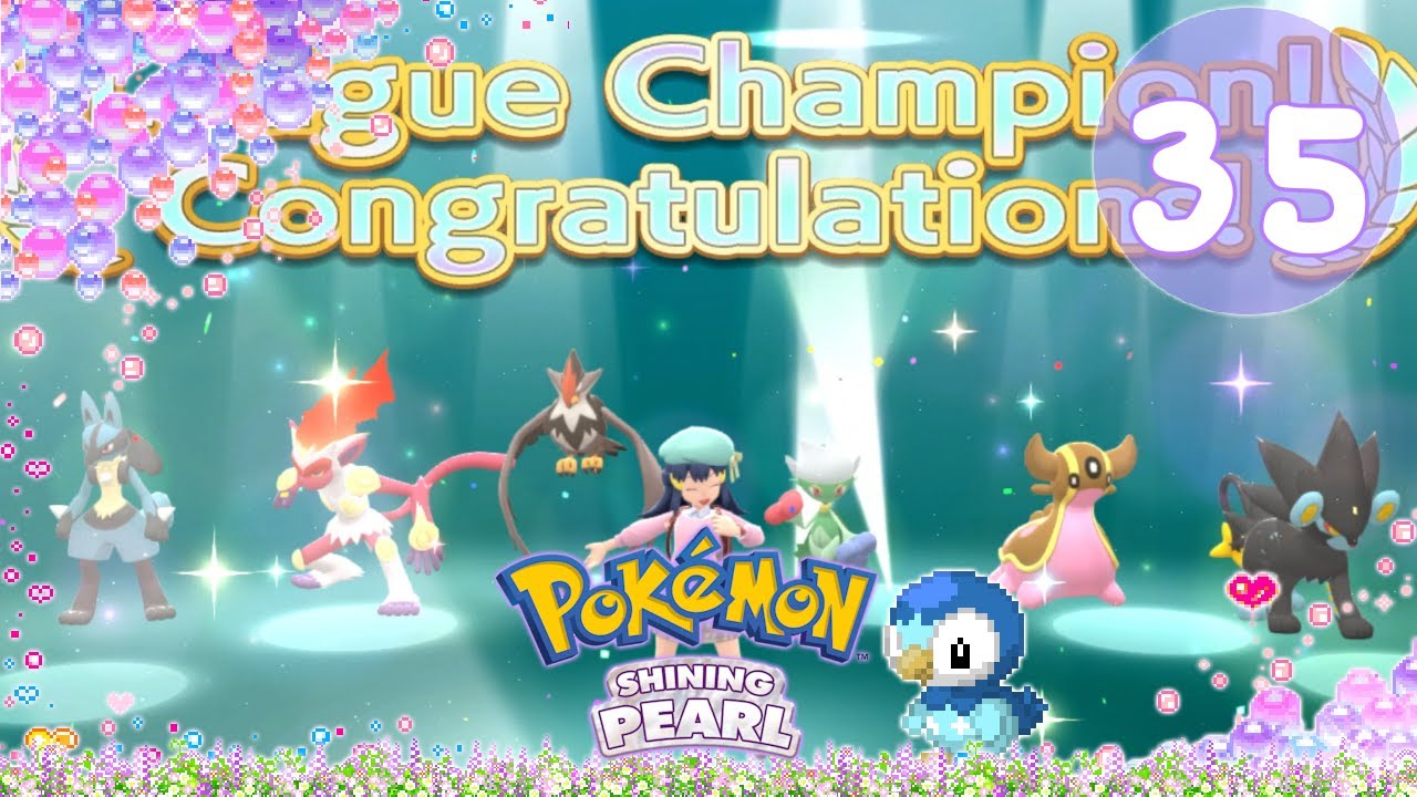 Pokémon Shining Pearl (Gameplay): 35 - WE WIN!! - YouTube