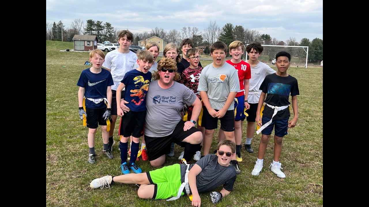 RCCS 2023 Flag Football - The Legend of Chad McPowers - YouTube