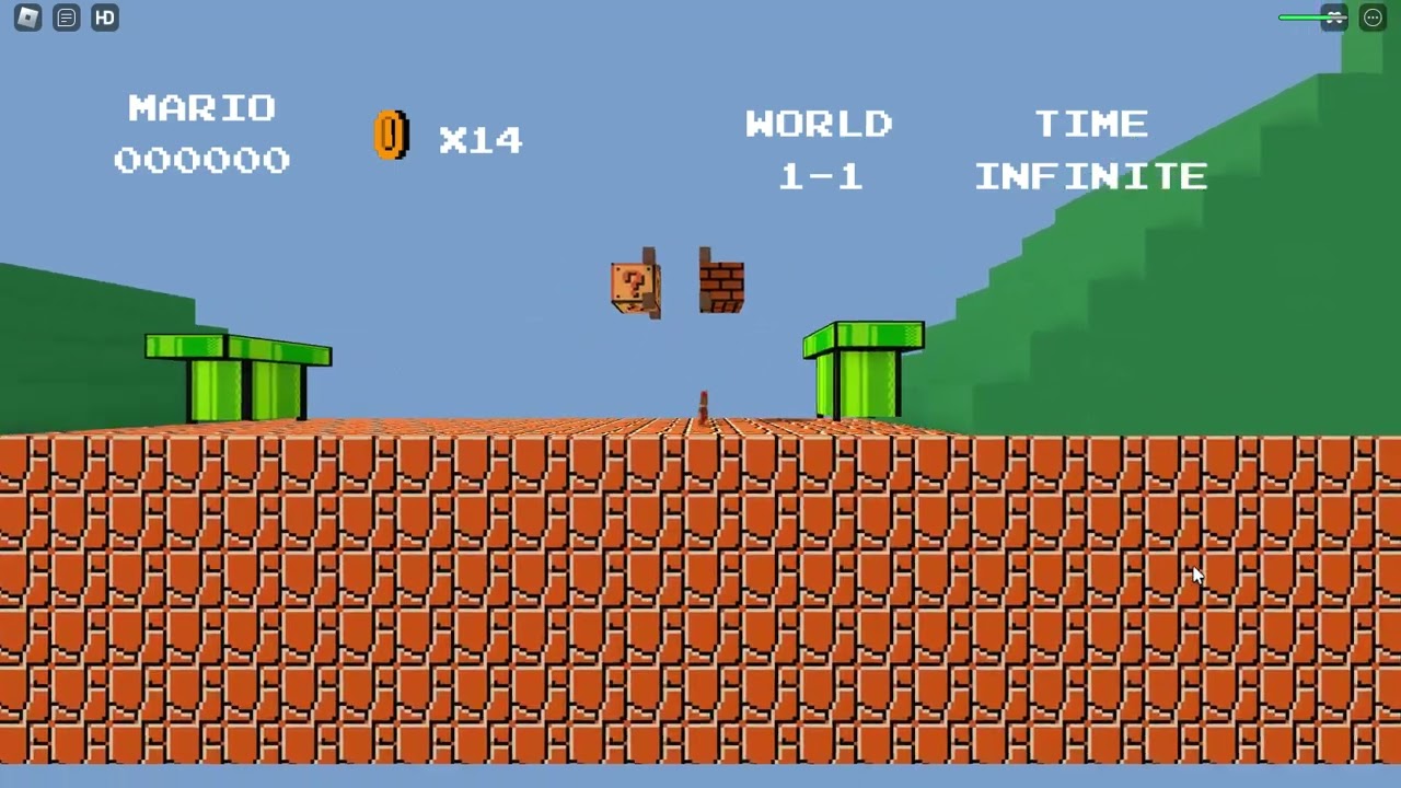 Super Mario Bros. (1985) Full Walkthrough ROBLOX Gameplay [Nostalgia ...