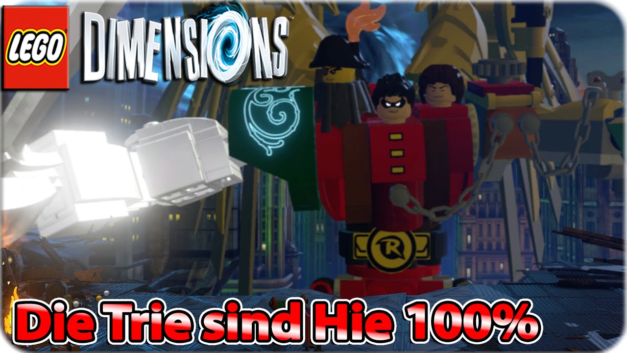 Lego Dimensions - Die Tri sind Hie 100% | Alle Minikits - Alle Goldenen ...