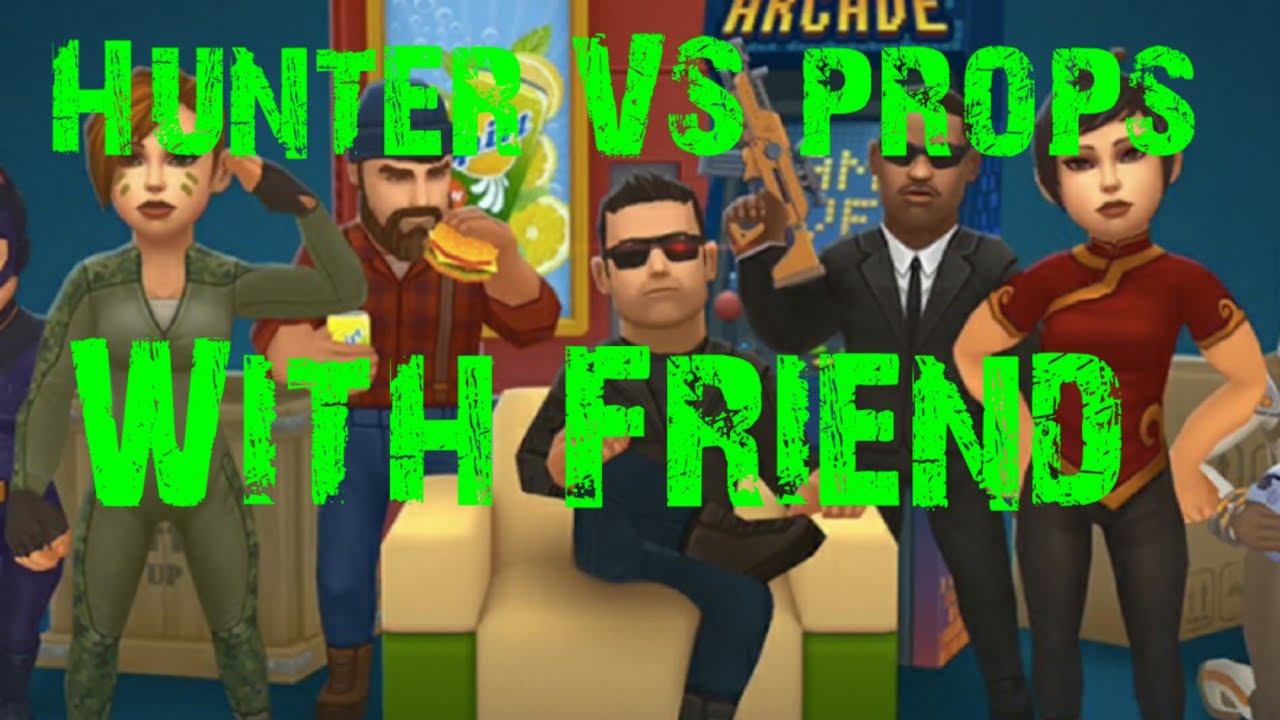 Hunter VS Props With Friend Funny 🤣🤣Gameplay) Tk gaming - YouTube