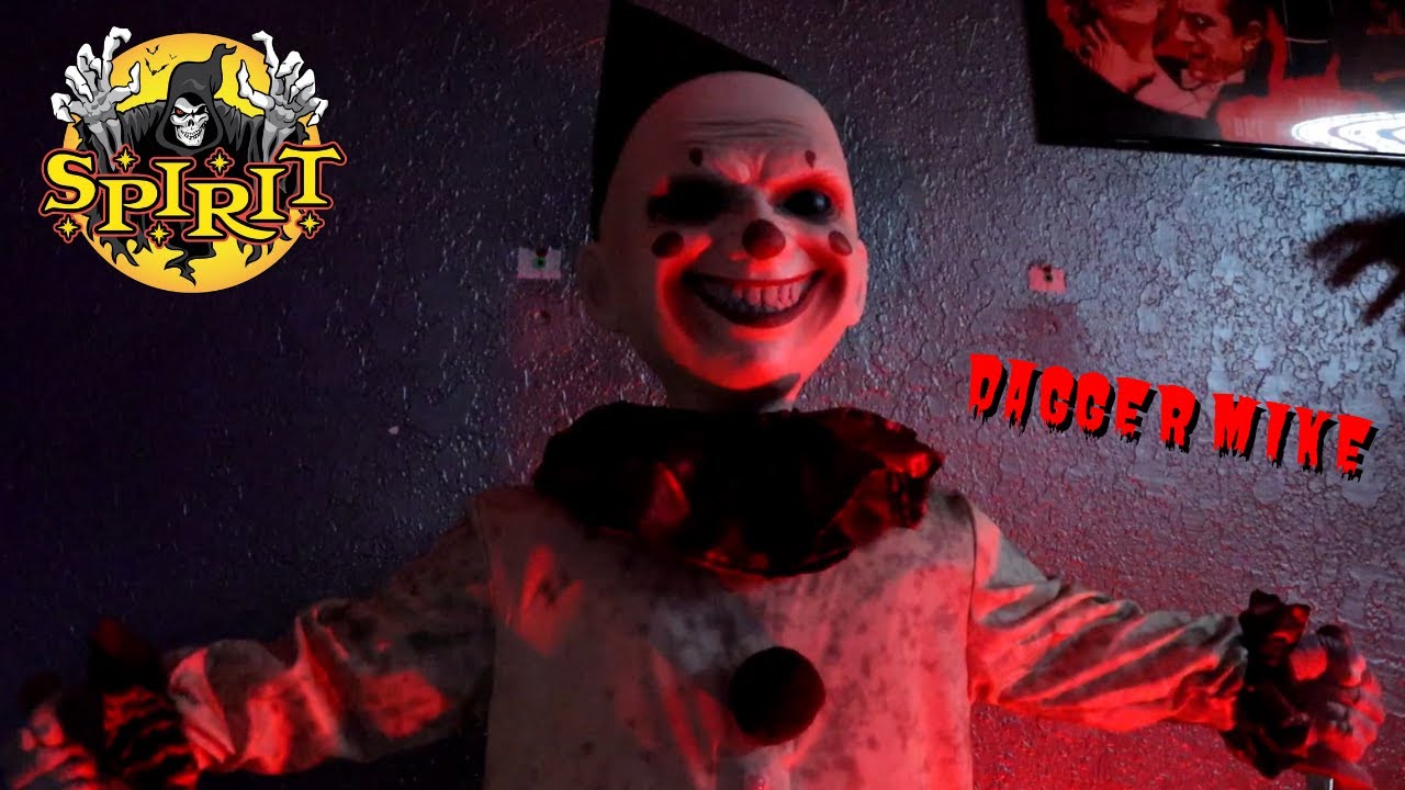 Spirit Halloween 2023 DAGGER MIKE Animatronic UNBOXING/REVIEW - YouTube