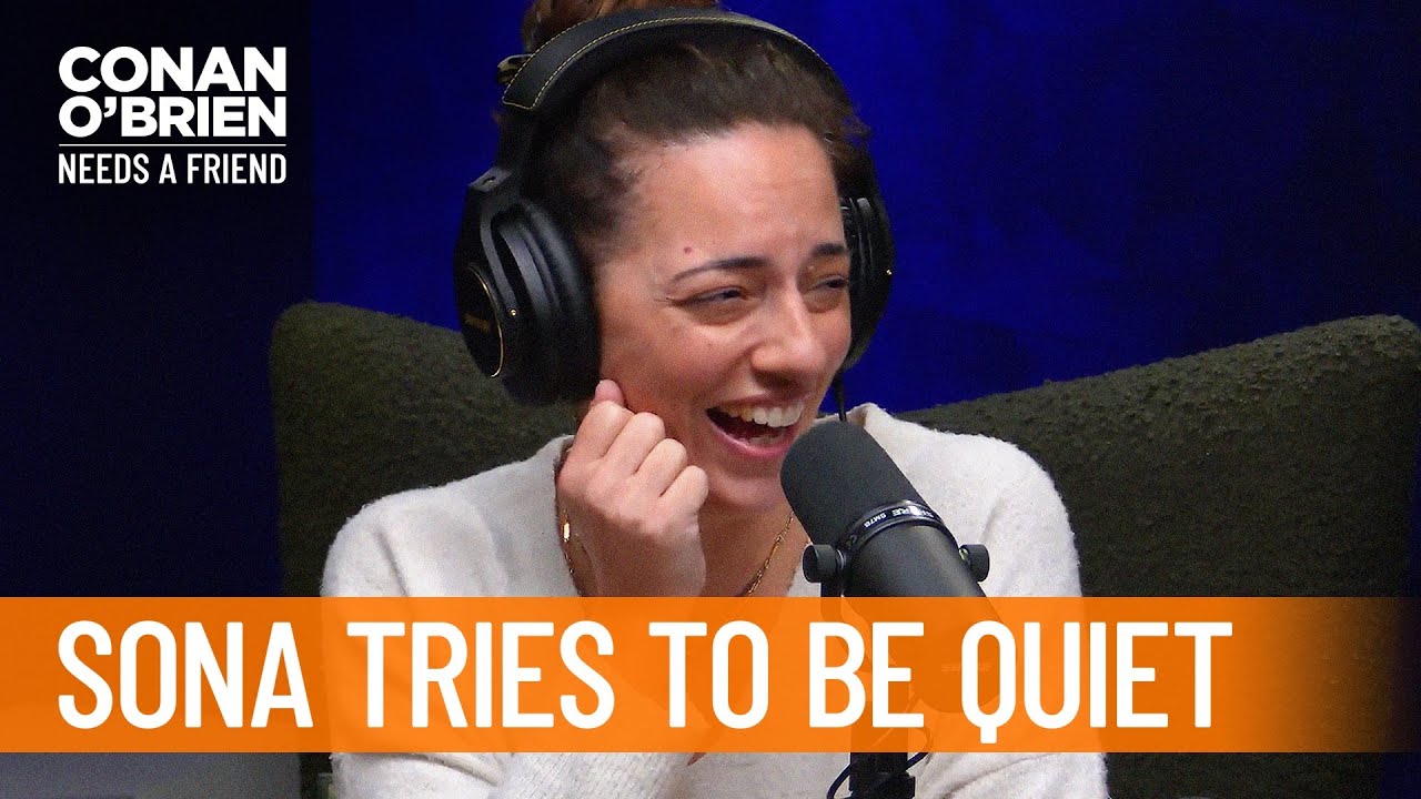 Conan, Sona, & Matt Compete To See Who Can Stay Quiet The Longest ...