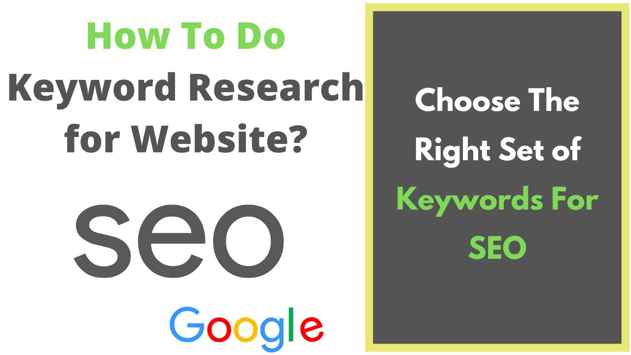 How to do Keyword Research for new Website? | Keyword Research Steps ...