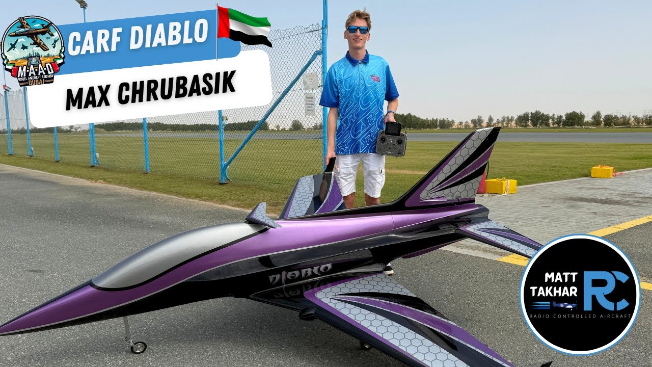 Max from Team CARF Pushing the Diablo Jet to the Limit! | MAAD 2025 ...