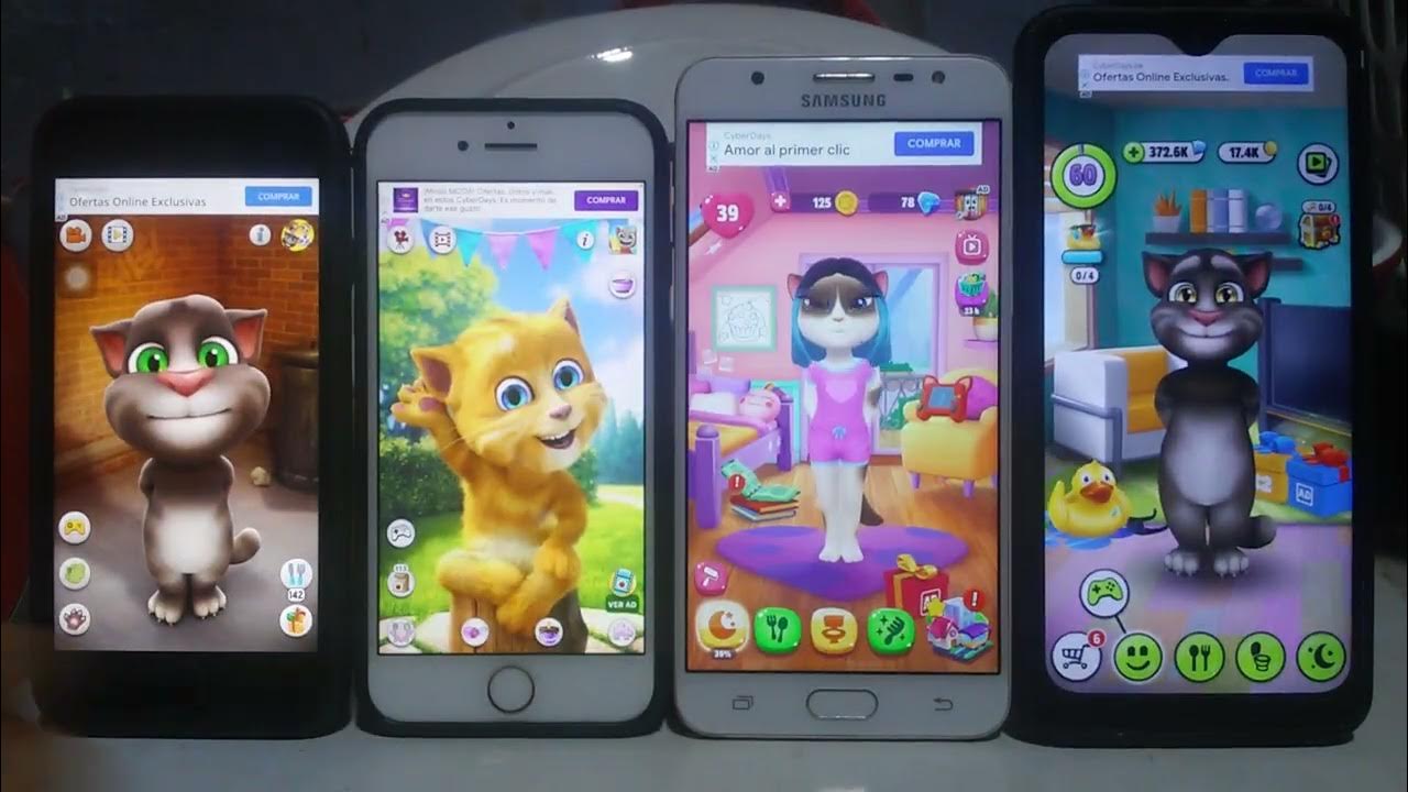 Talking Tom Echo VS Talking Ginger 2 Echo VS My Talking Angela 2 Echo VS My Talking Tom Echo ...
