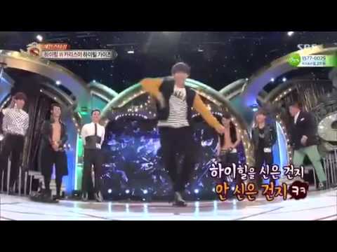 [STAR KING] BTS TAEHYUNG V dancing 'I NEED U' in heels - YouTube
