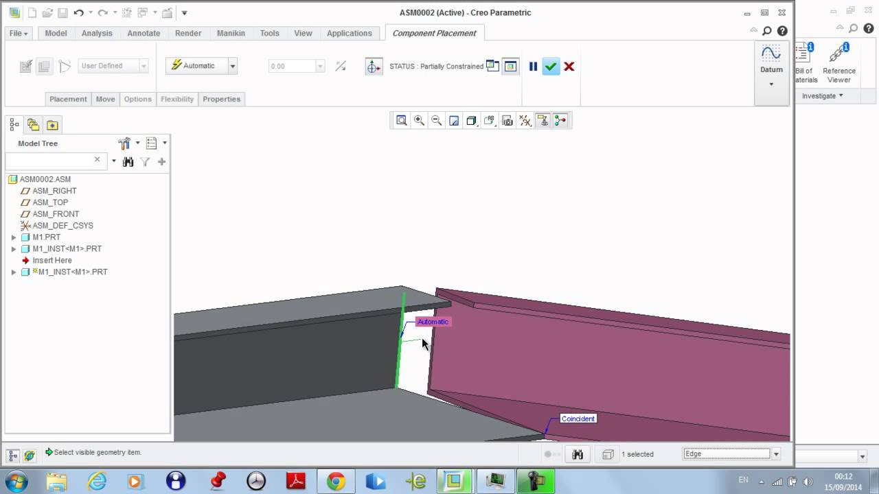 MASTERING Creo BY EXAMPLES 55 - YouTube