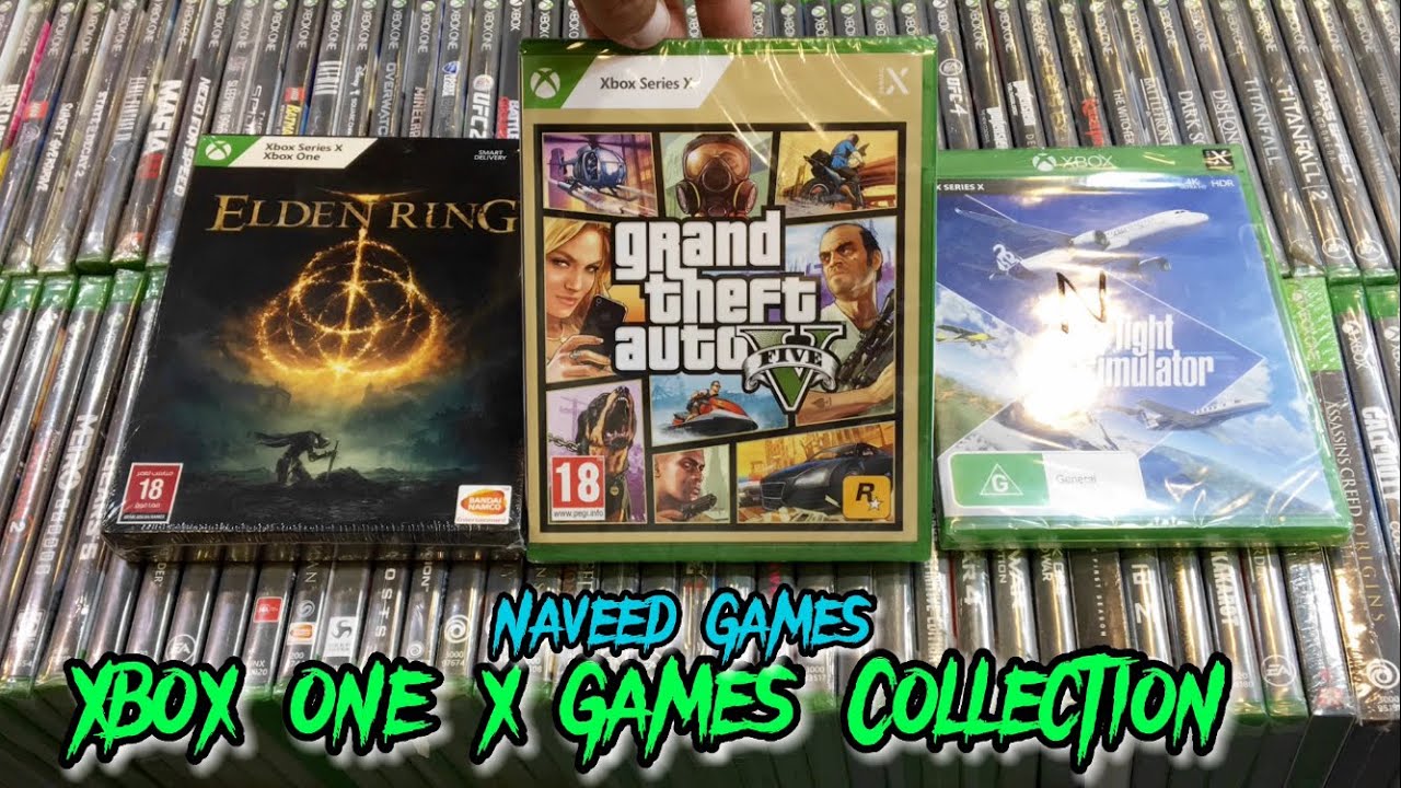 Xbox One Games Collection 2022 At Naveed Games - YouTube