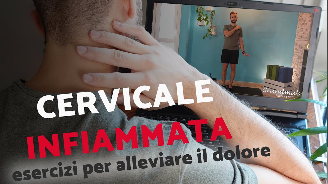 Esercizi CERVICALE INFIAMMATA || Rilassa collo e spalle in 5 min - Ep 2 ...