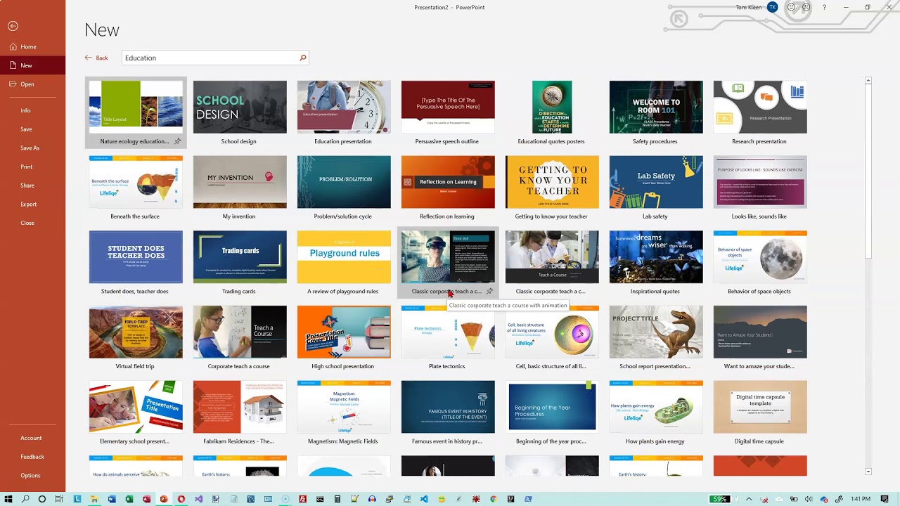 PowerPoint 2019/365: Creating a new slide show - YouTube