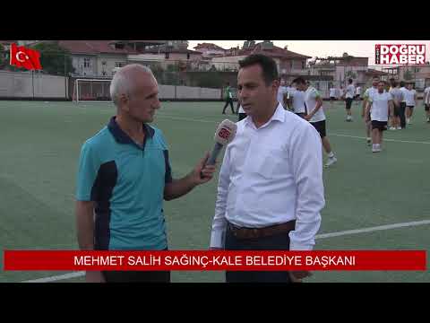 MEHMET SALİH SAĞINÇ KALE BELEDİYE BAŞKANI 08 AĞUSTOS 2018