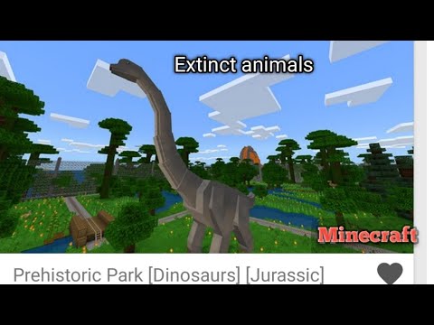 Minecraft Exploring all Extinct animals World - YouTube