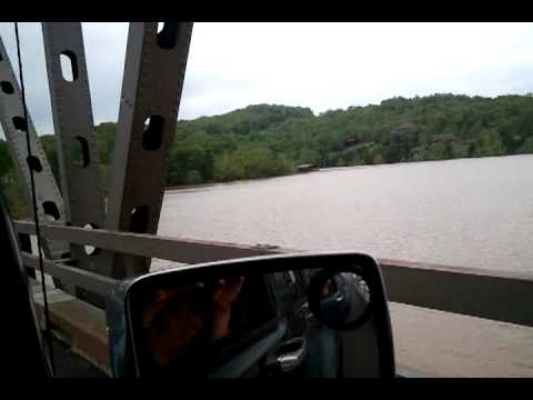 Driving on 86 Bridge over Table Rock Lake...flood - YouTube
