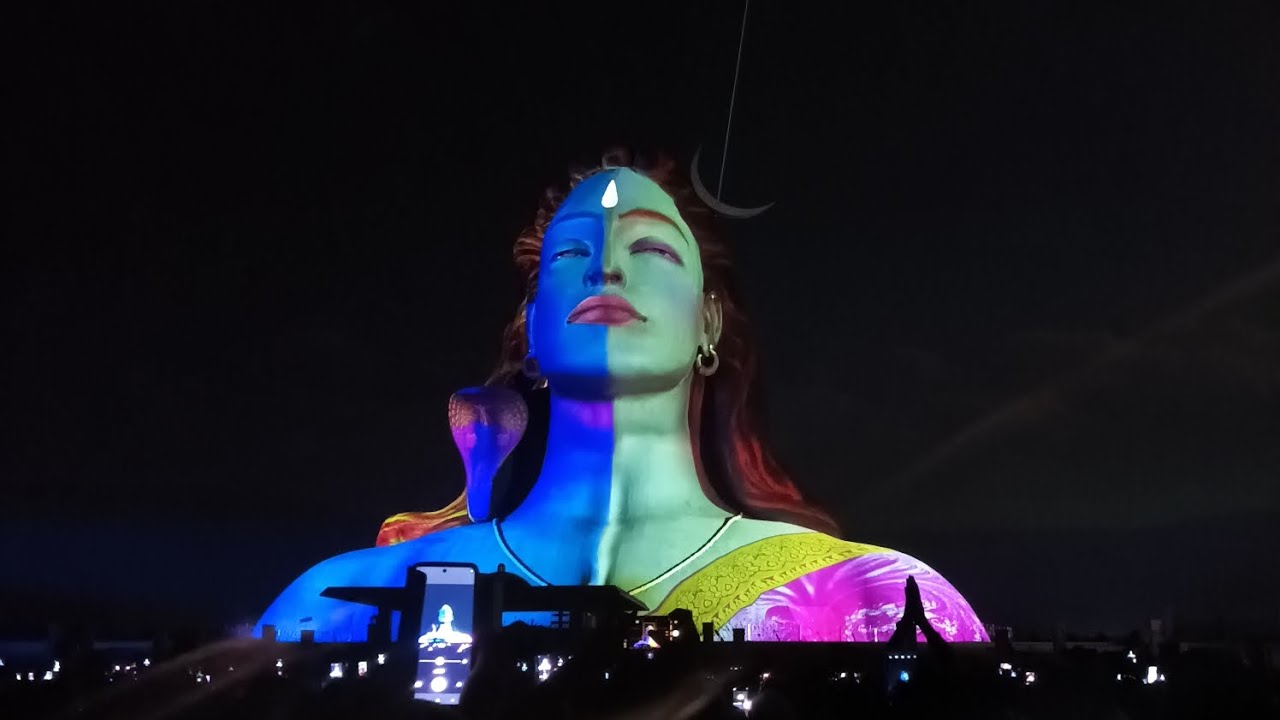 Adiyogi Light Show Coimbatore / live show / Adiyogi - YouTube