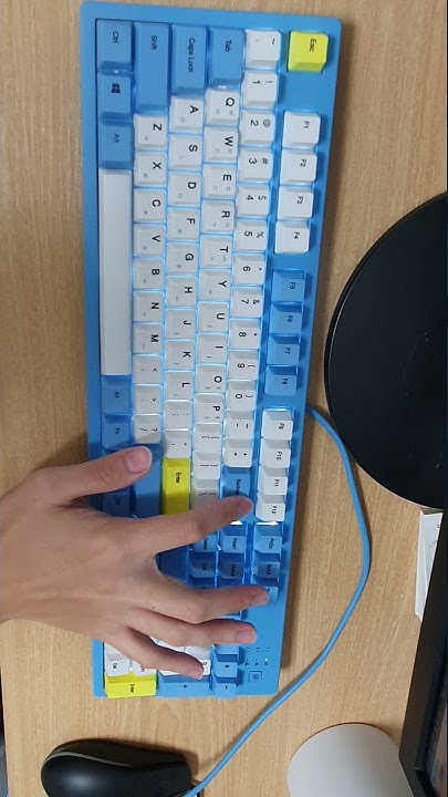 Abko 앱코 K990 V3 스카이문 타건영상 - YouTube