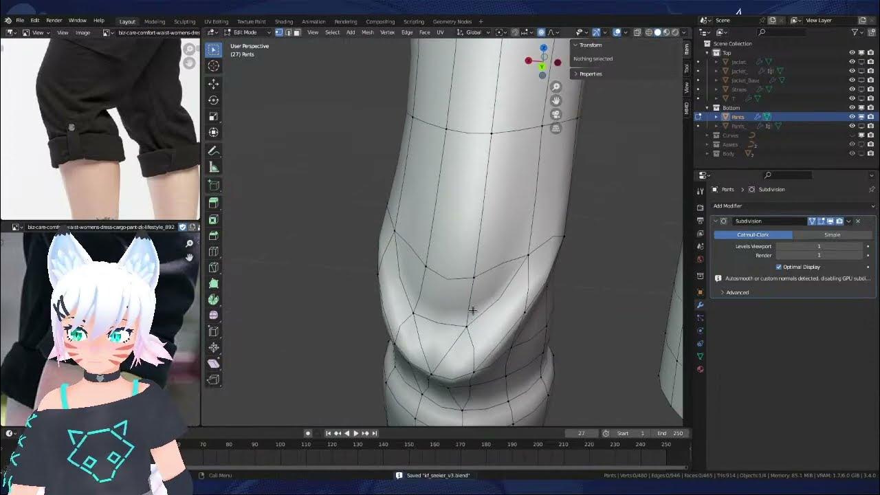 [VTuber] GameDev, 3D modeling, Blender - YouTube