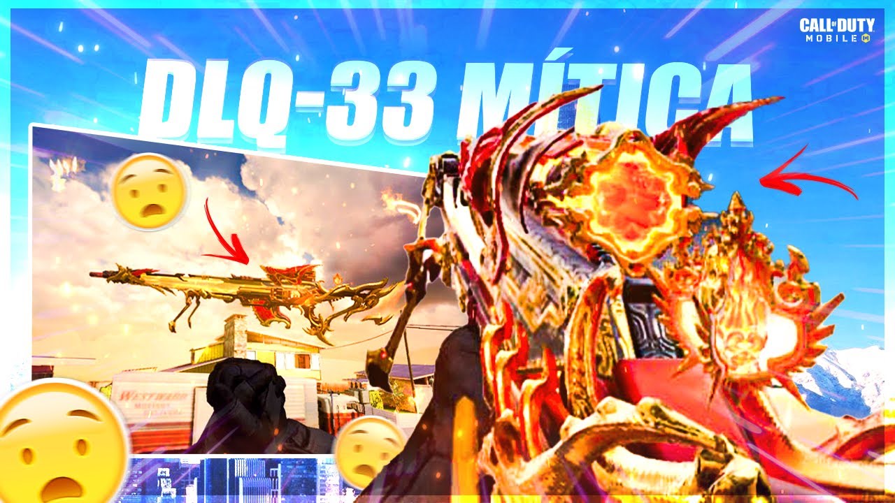 A INCRÍVEL DLQ-33 MÍTICA no COD MOBILE VOLTOU! A SNIPER MAIS RARA 😱 ...