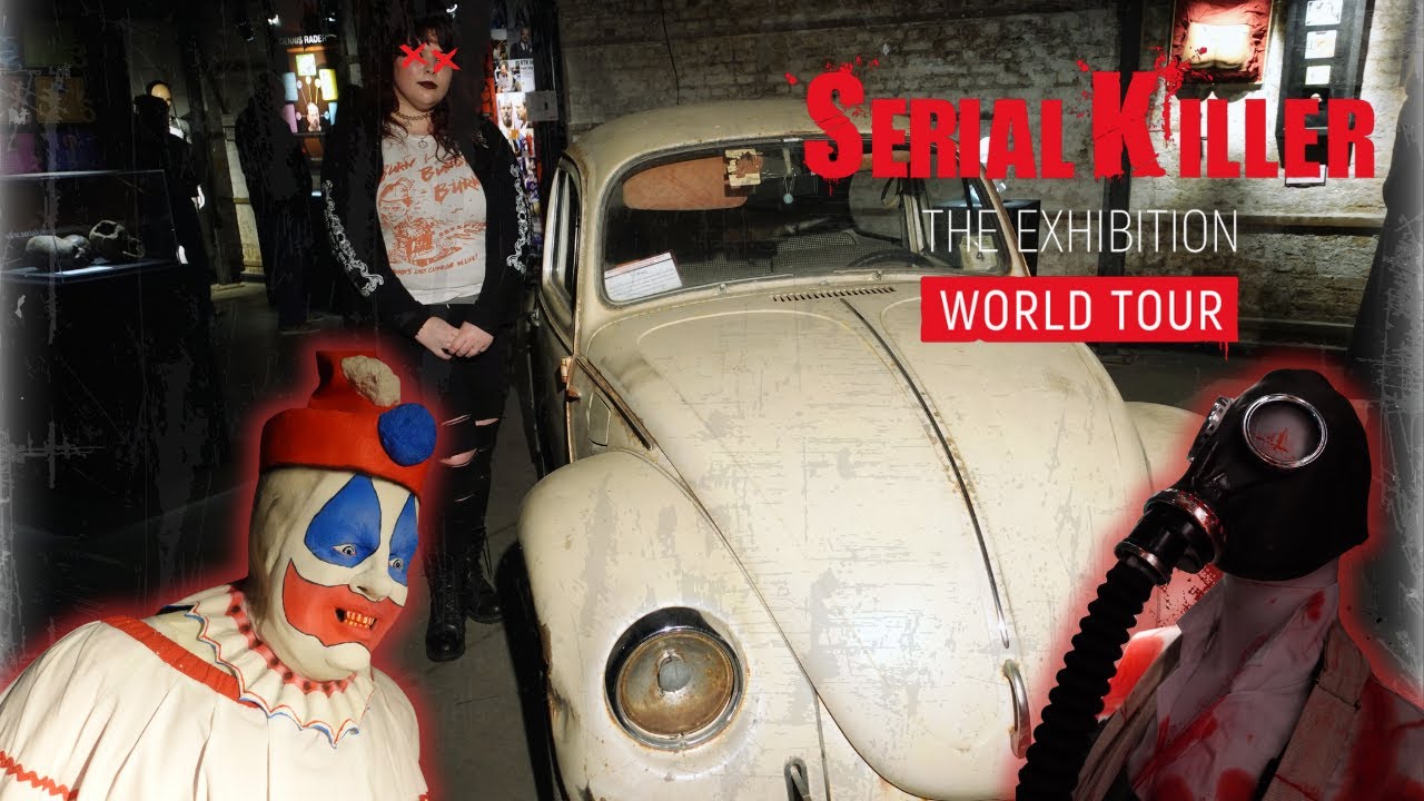 Inside The Serial Killer Exhibition London | MEGA VLOG! Are We Too ...