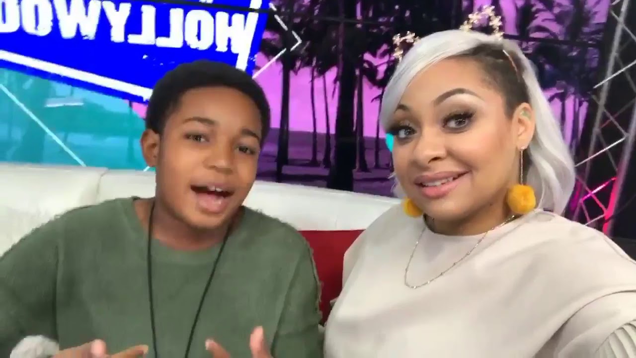 Raven-Symoné & Isaac Ryan Brown - 'Young Hollywood' Bit - YouTube